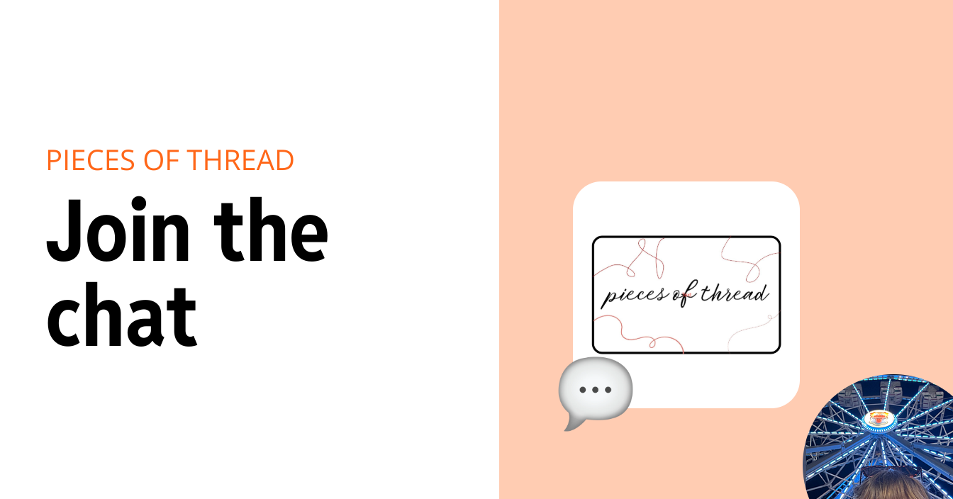 pieces of thread chat