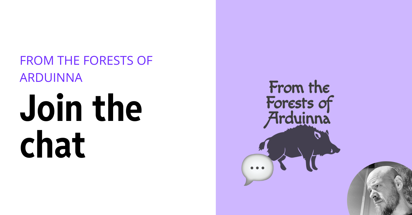 From The Forests of Arduinna chat