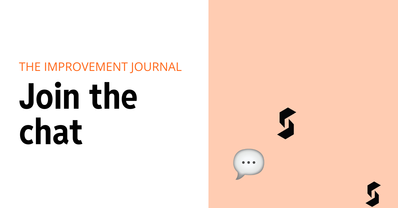 The improvement journal chat
