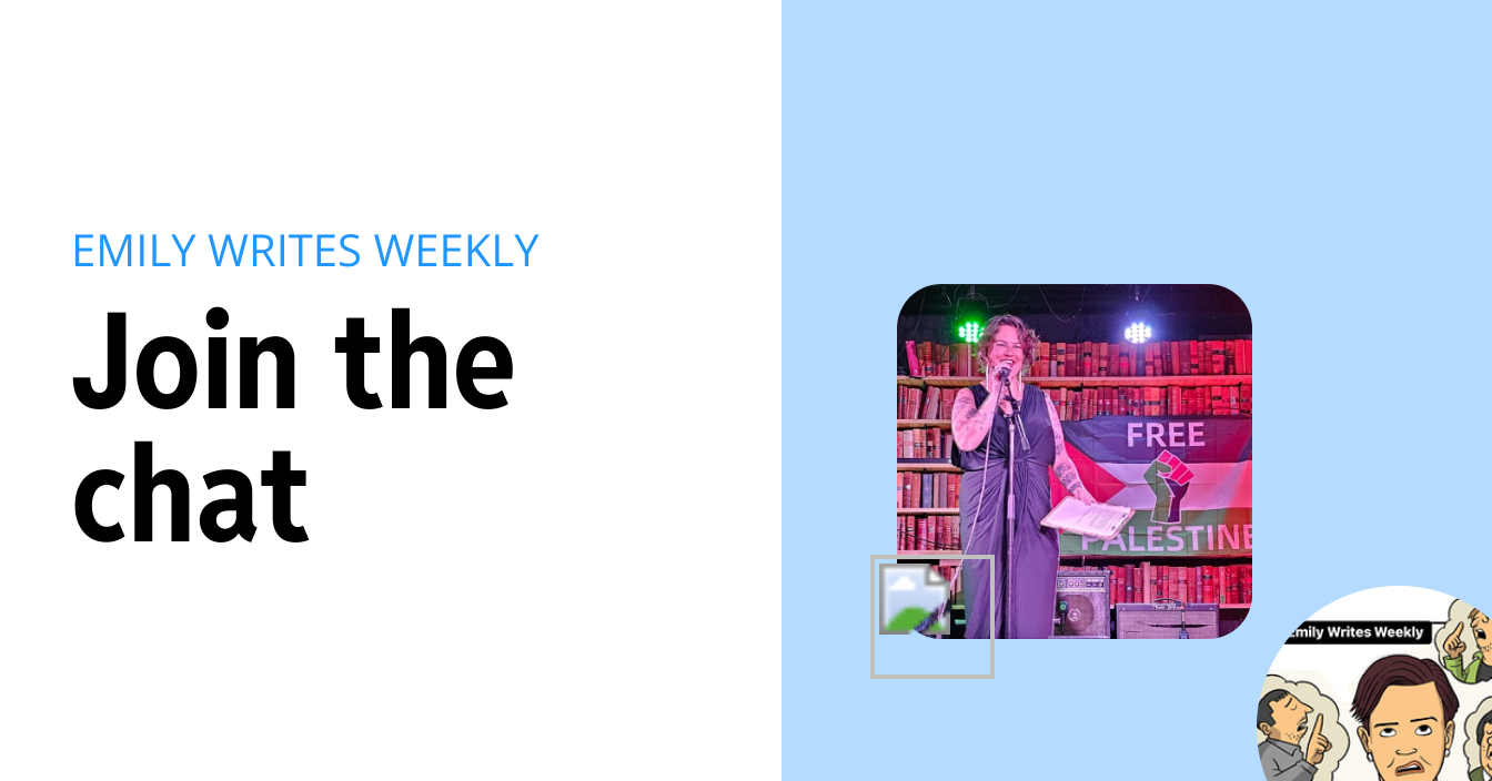 Emily Writes Weekly chat