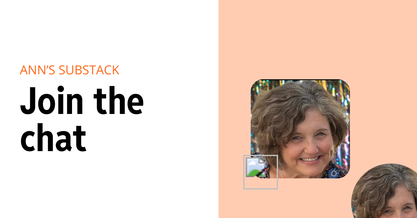 Ann’s Substack chat