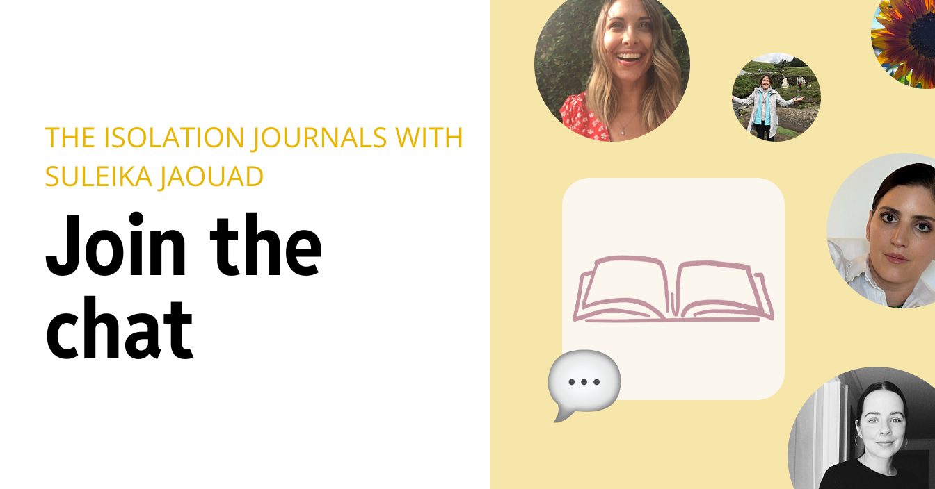 The Isolation Journals with Suleika Jaouad chat