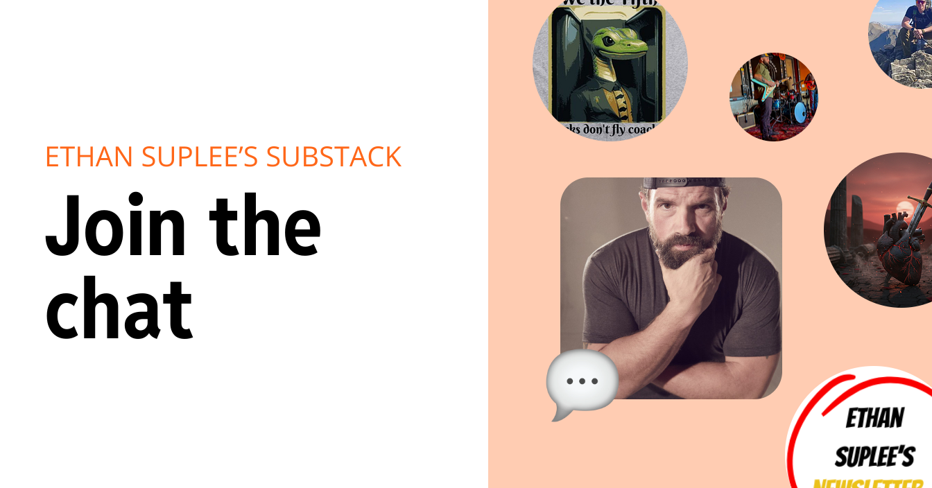 Ethan Suplee’s American Glutton Substack chat
