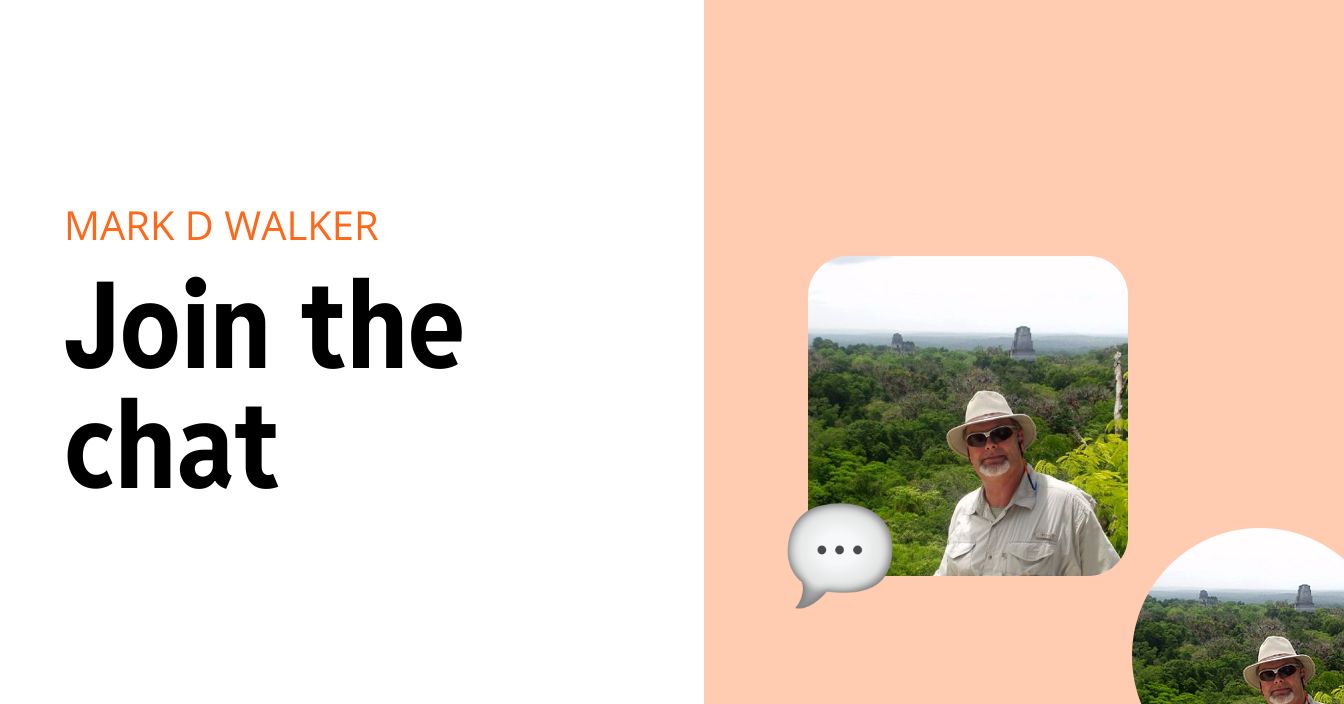Mark D Walker chat