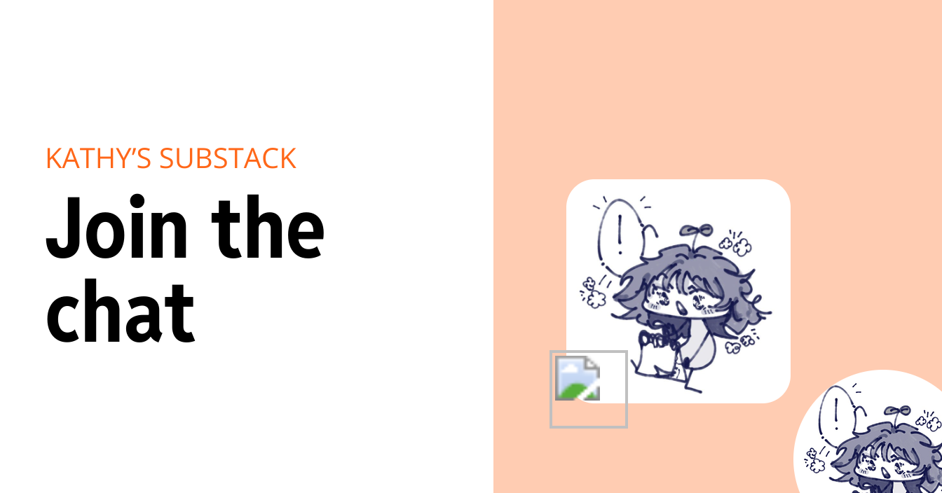 kathy’s Substack chat