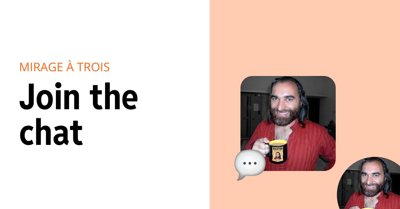 Mirage à Trois chat