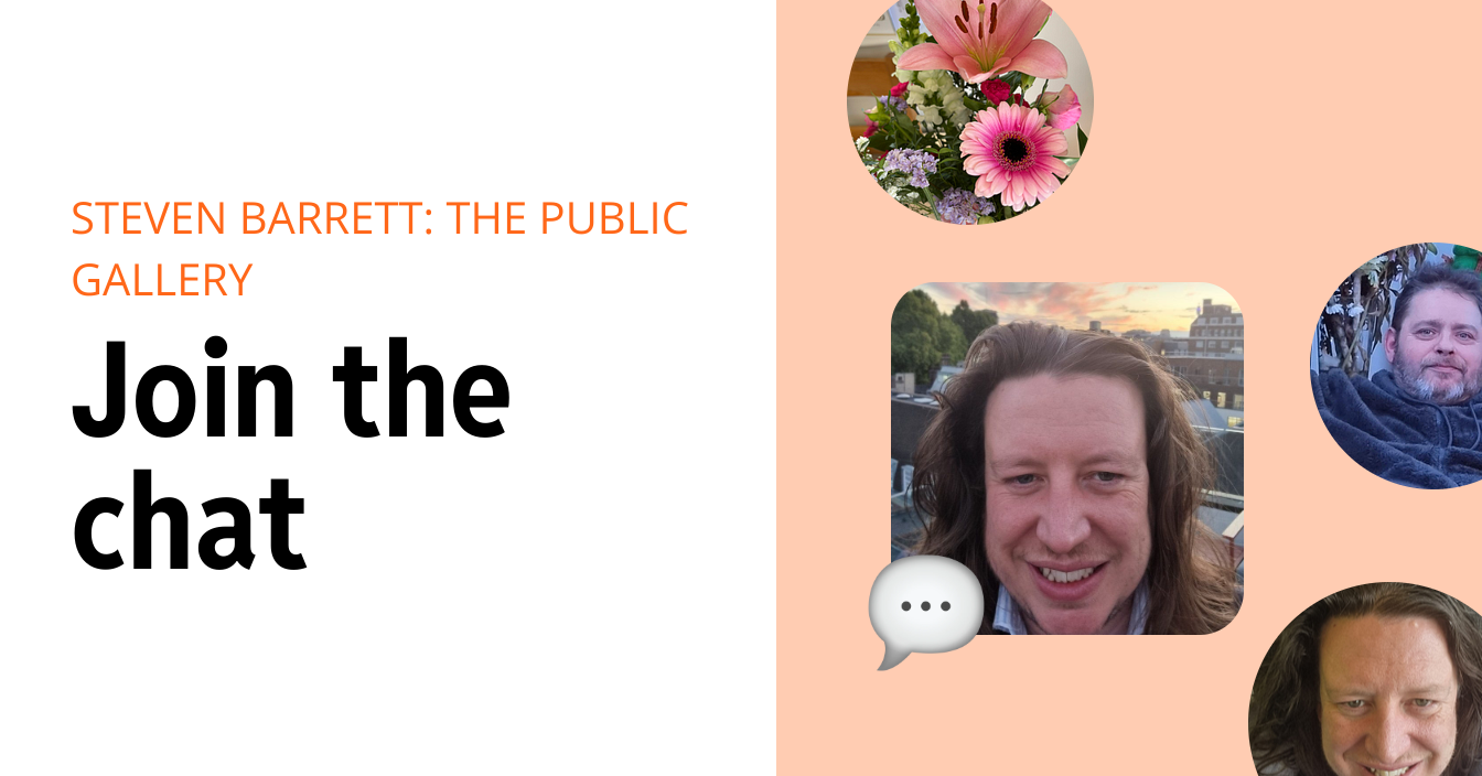 Steven Barrett: The Public Gallery chat