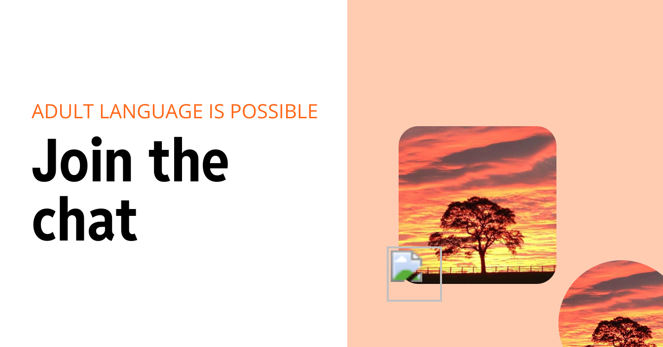 Adult Language Is Possible chat