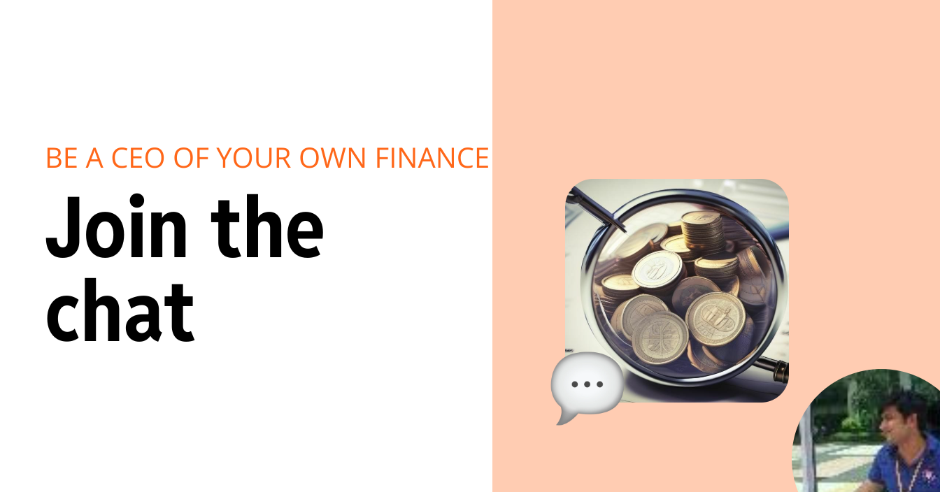 Be a CEO of your own Finance chat