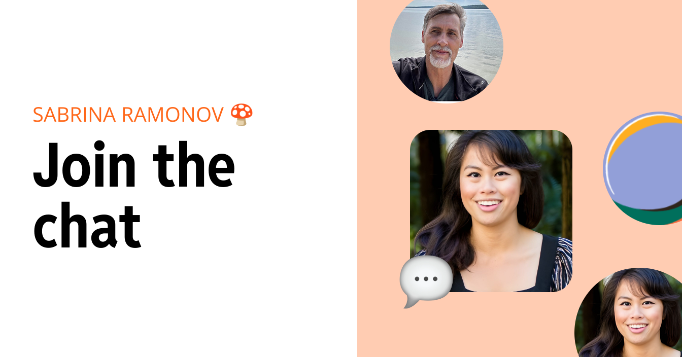 Sabrina Ramonov 🍄 chat