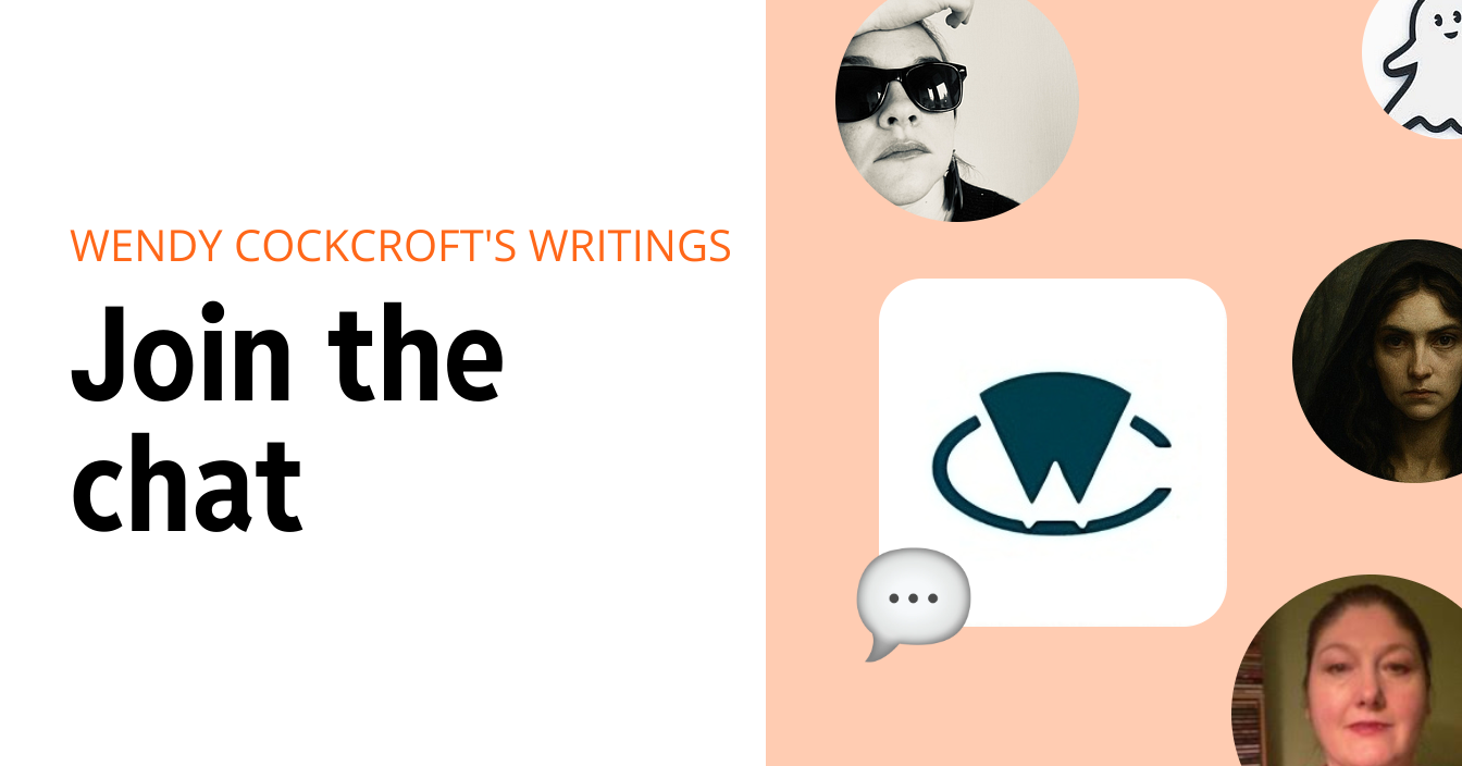 Wendy Cockcroft's Writings chat