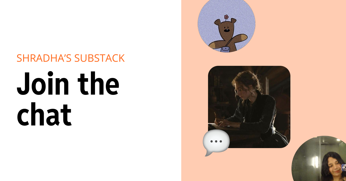 Shradha’s Substack chat