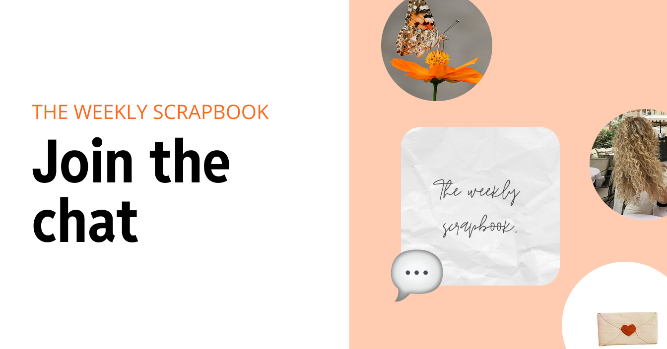 the weekly scrapbook chat