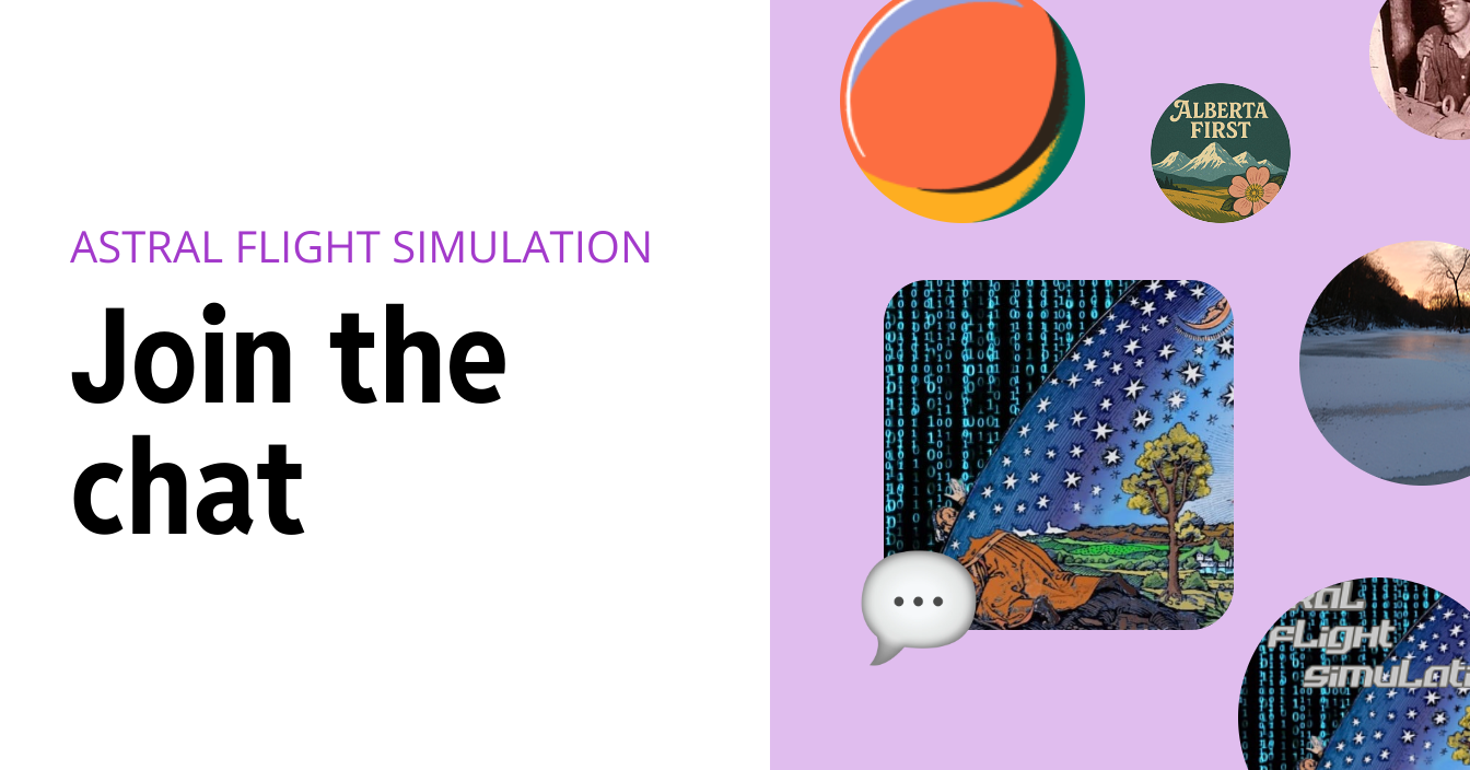 Astral Flight Simulation chat