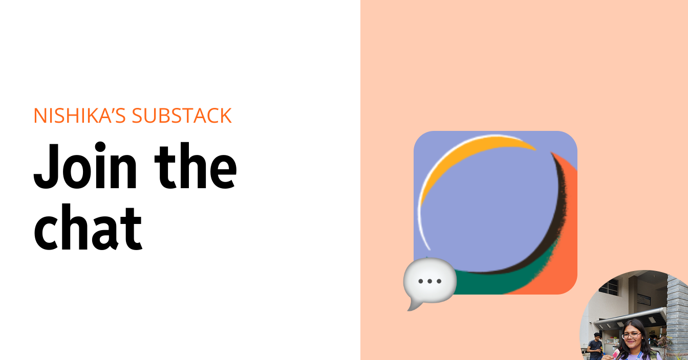 Nishika’s Substack chat