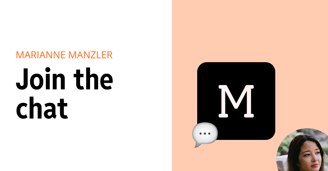 Mumu Stories with Marianne Manzler chat