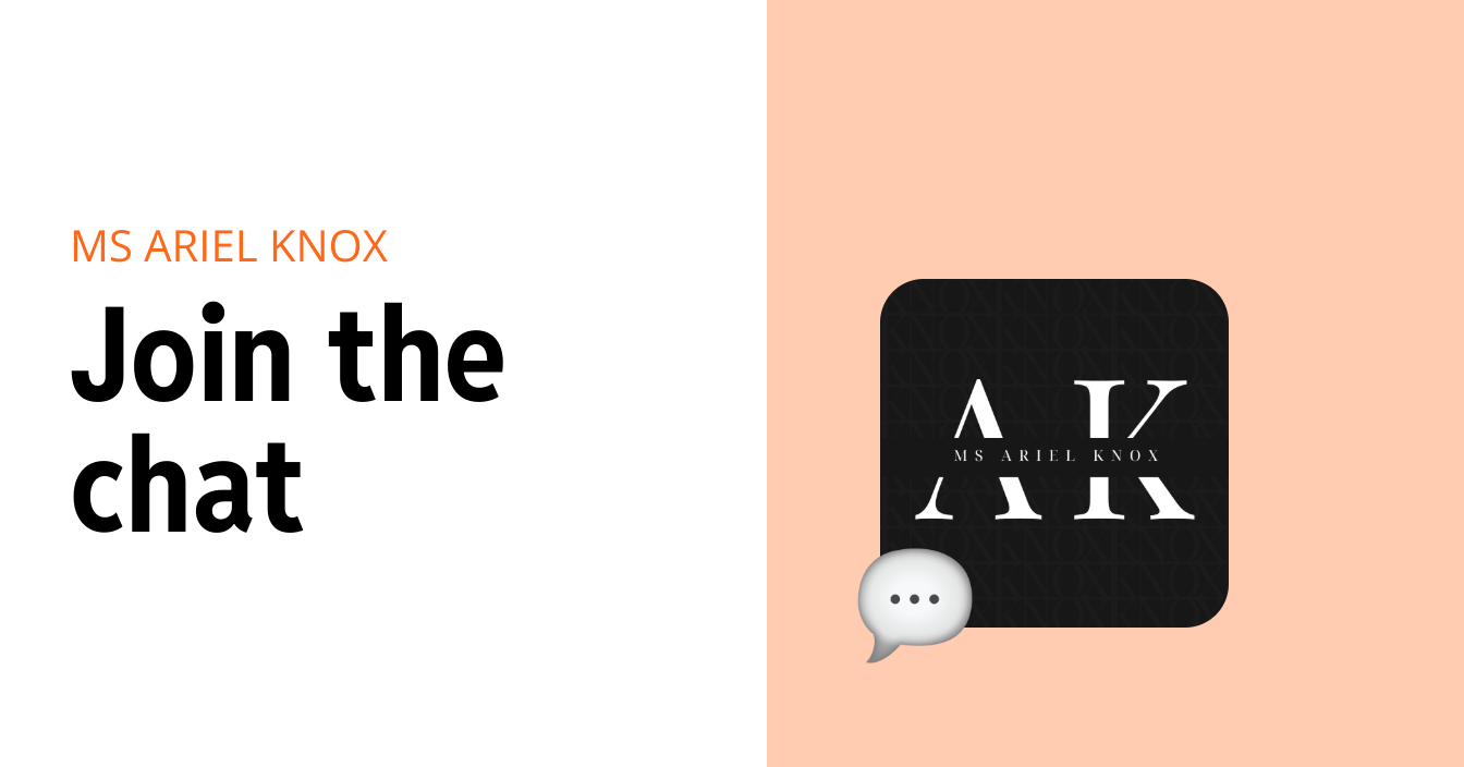 Ariel’s Substack chat