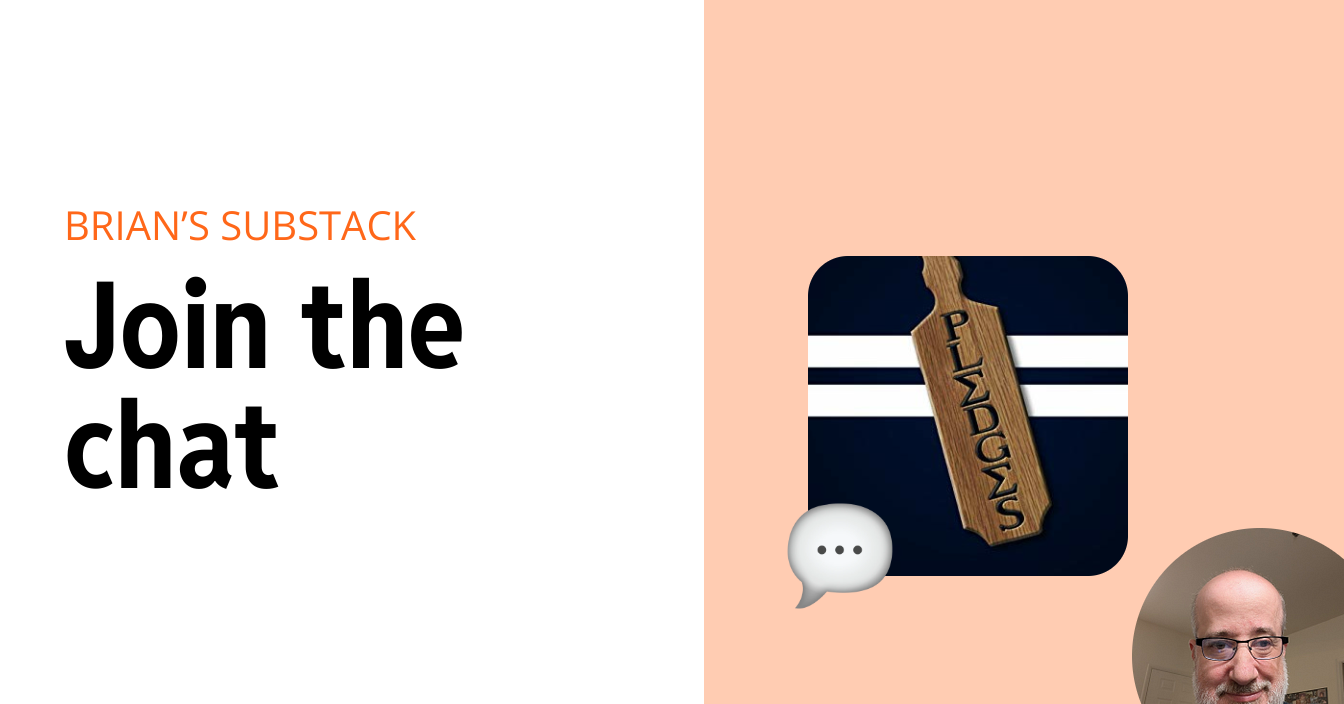 Brian’s Substack chat