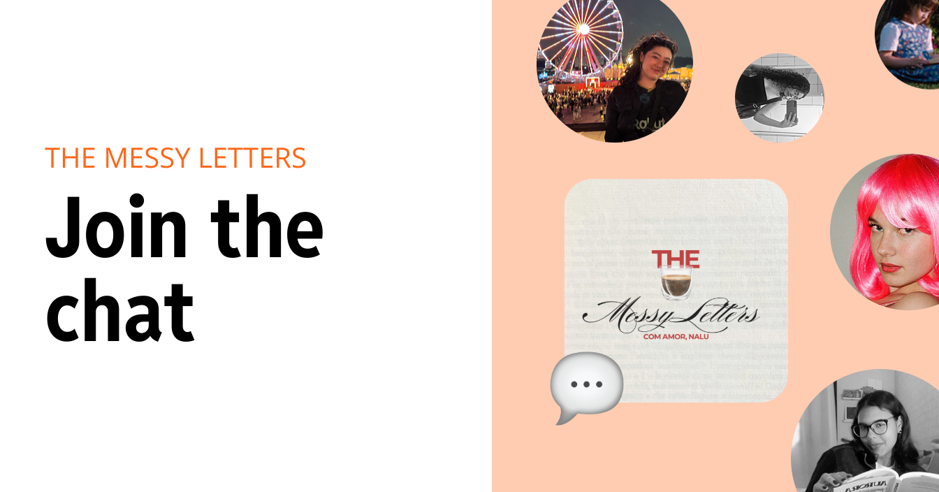 the messy letters chat