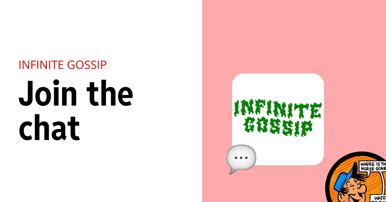 Infinite Gossip chat