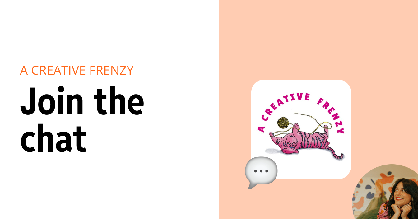 A Creative Frenzy chat