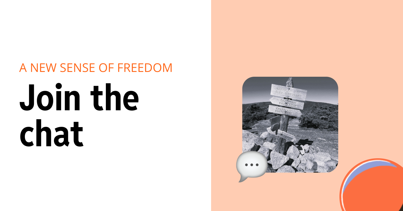 A New Sense of Freedom chat