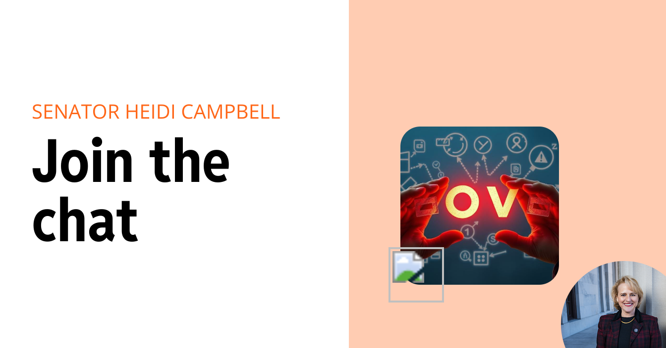 Senator Heidi Campbell chat