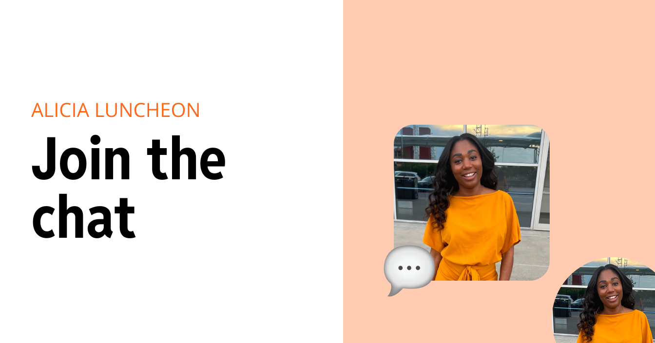 Alicia Luncheon chat