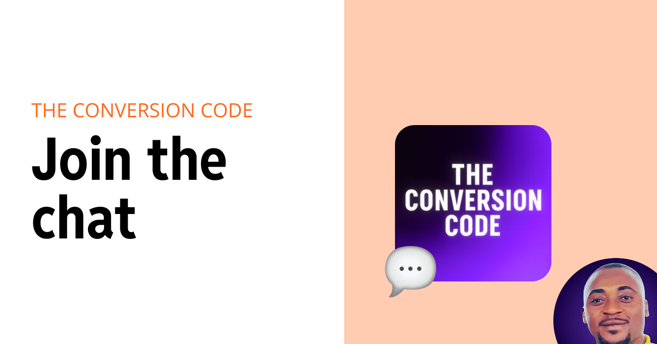 The Conversion Code chat