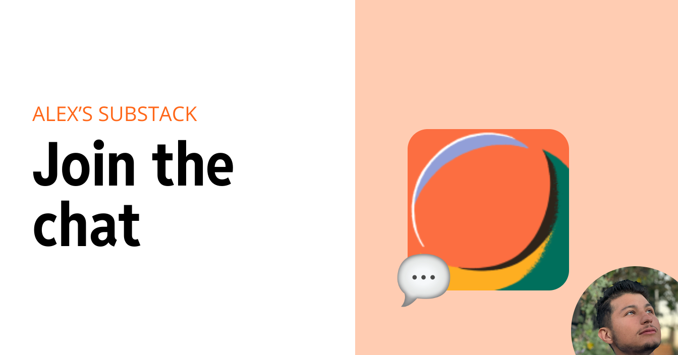 Alex’s Substack chat