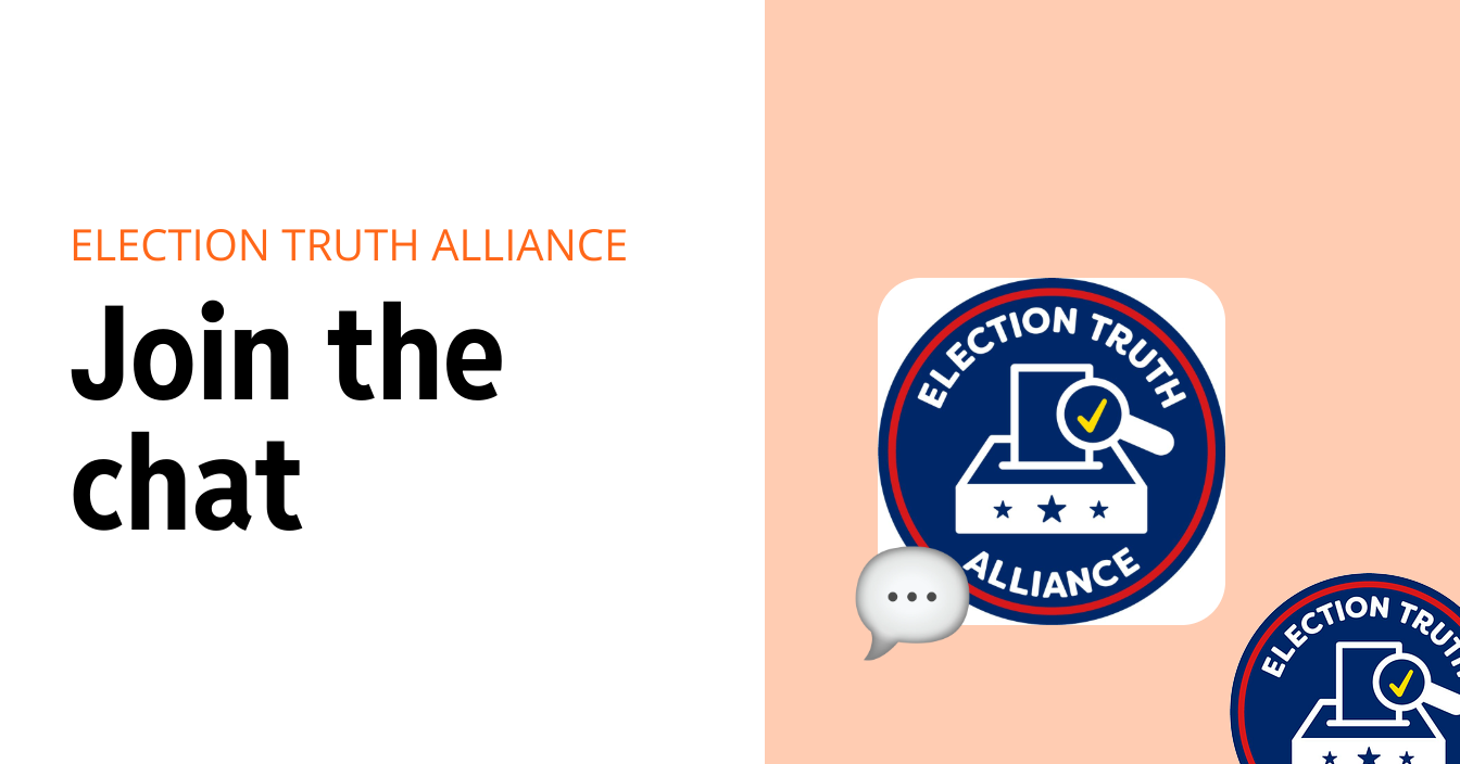 Election Truth Alliance chat