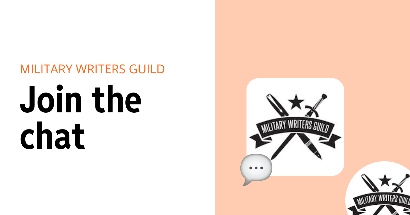 Military Writers Guild chat