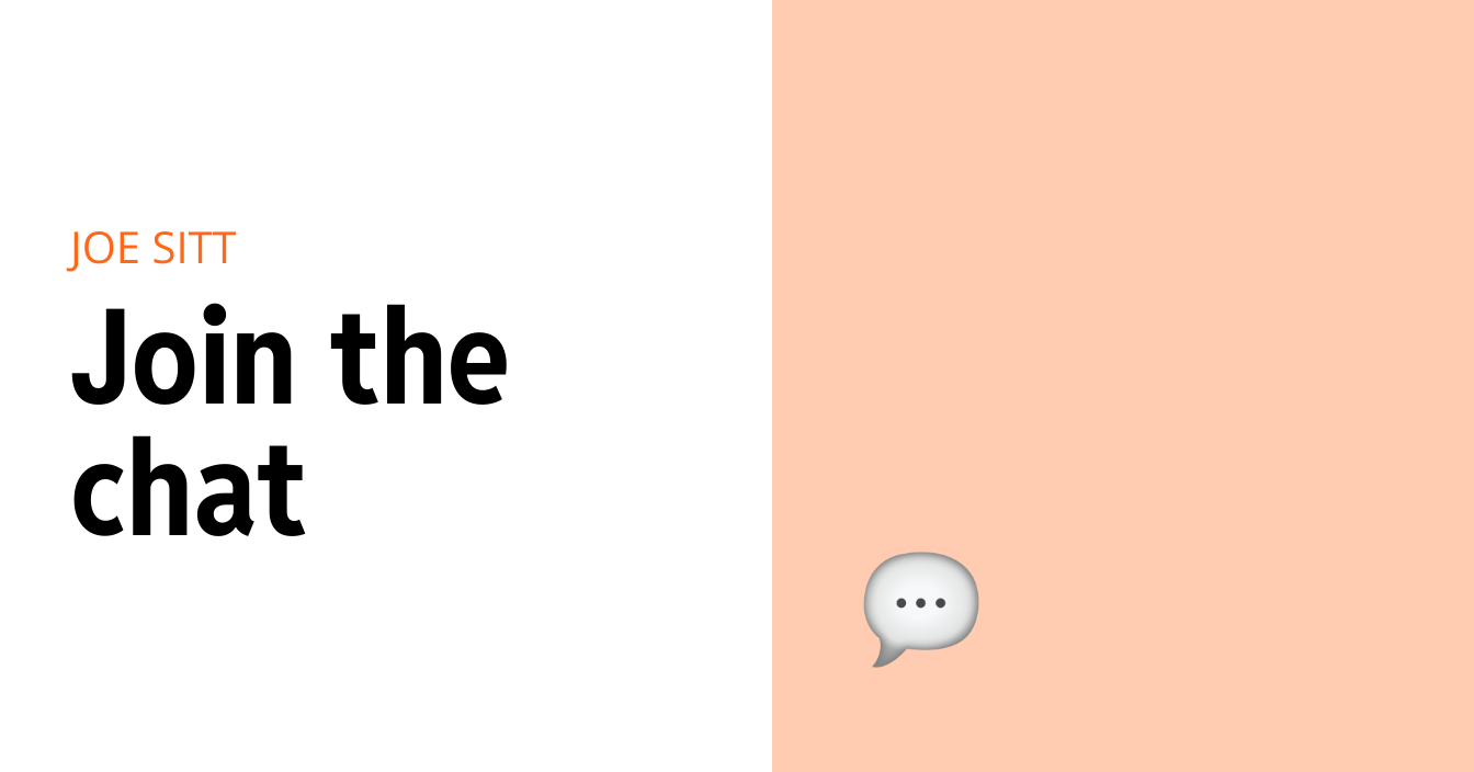 Joe Sitt chat