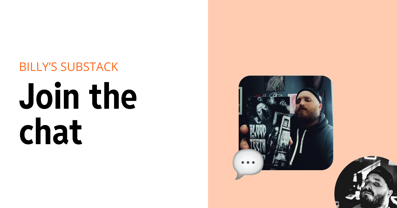 Billy’s Substack chat