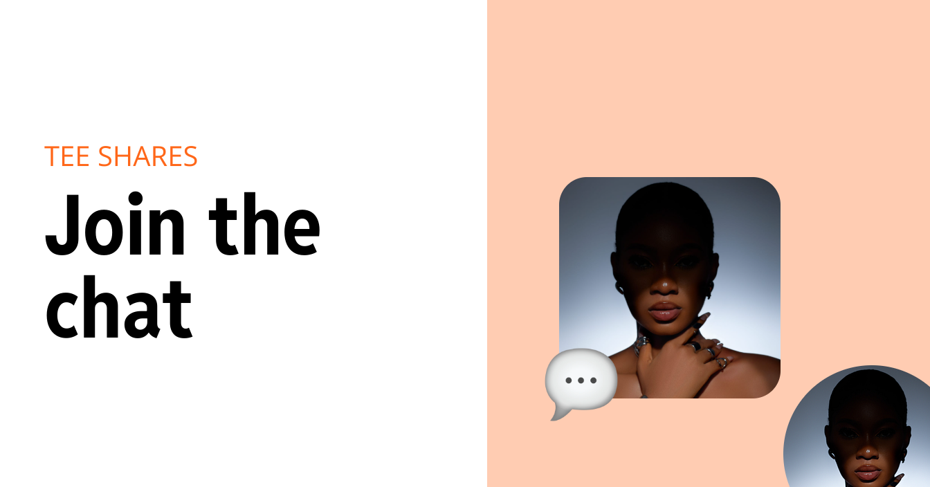 Tee Shares chat