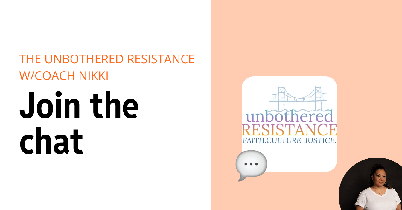 Sisters Unbothered with Coach Nikki Cates chat