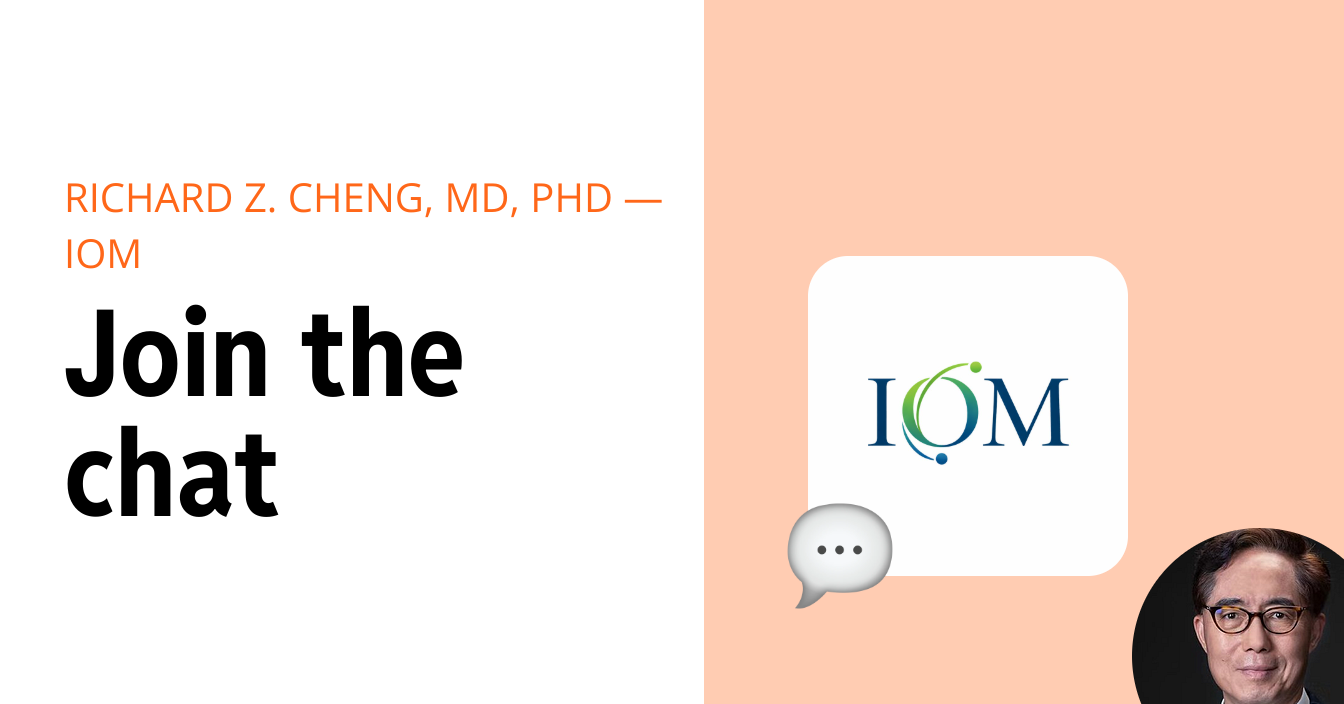 Richard Z. Cheng, M.D., Ph.D. chat