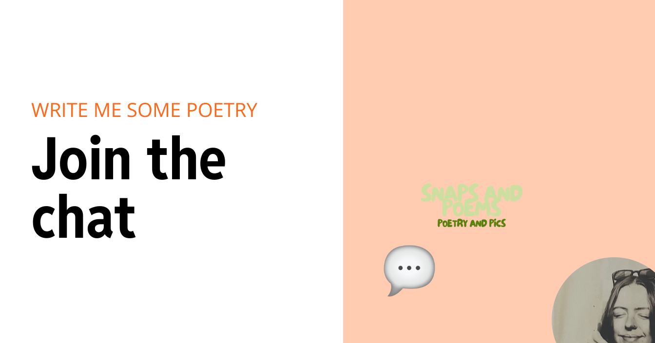 Write Me Some Poetry chat