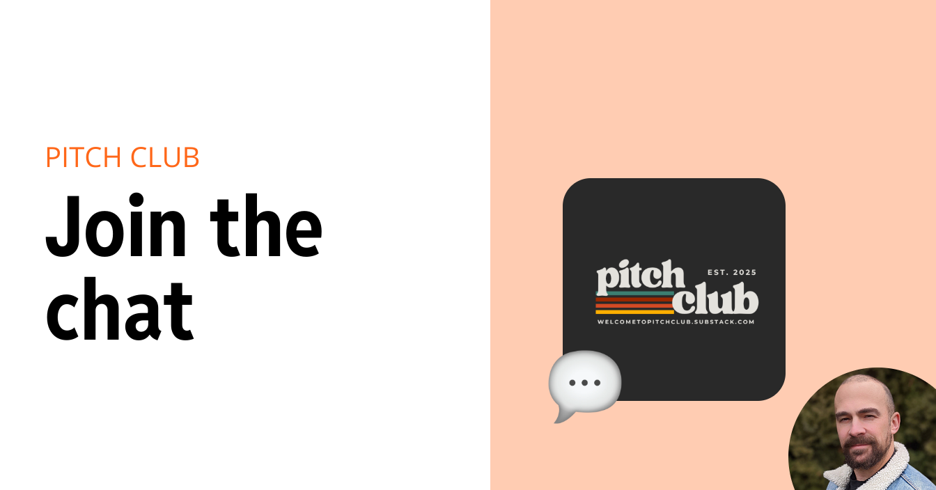 Pitch Club chat
