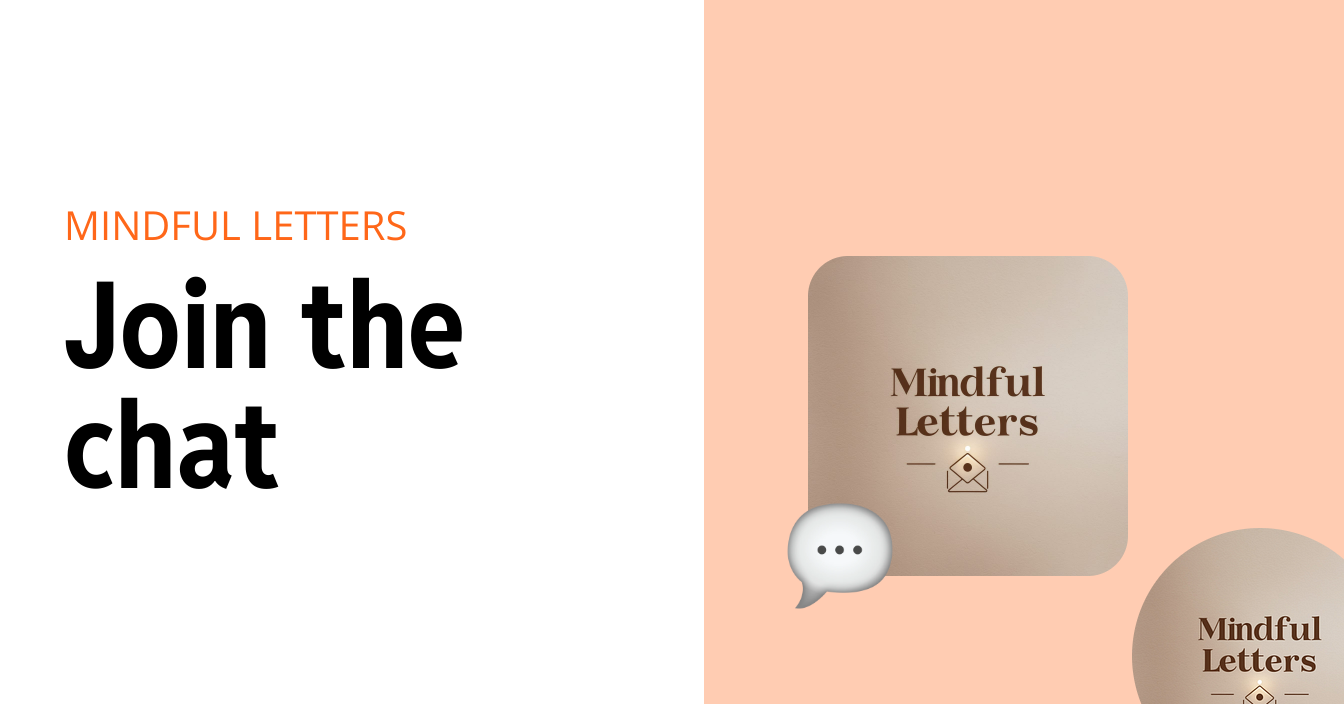 Mindful Letters chat