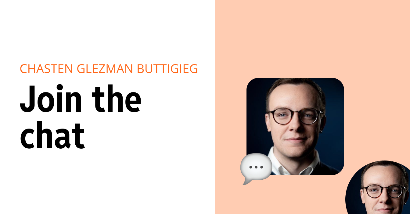 Chasten Glezman Buttigieg chat