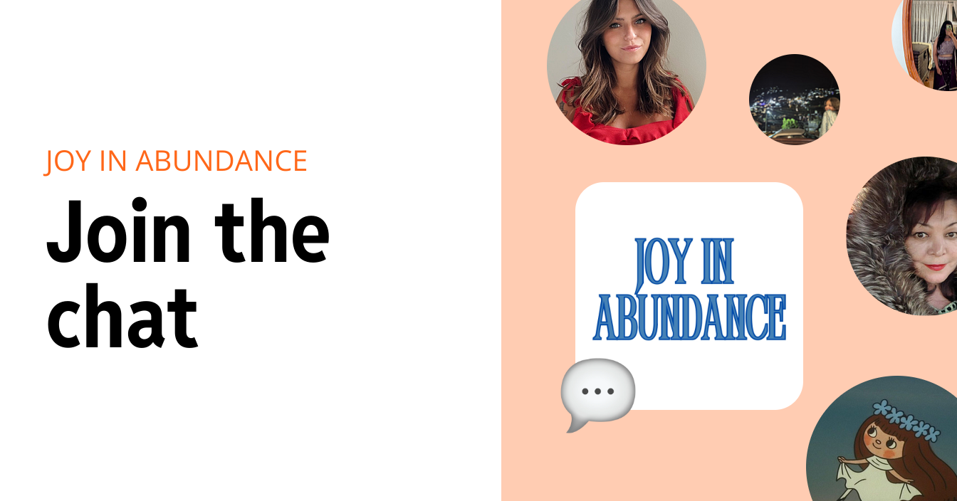 Joy in Abundance chat