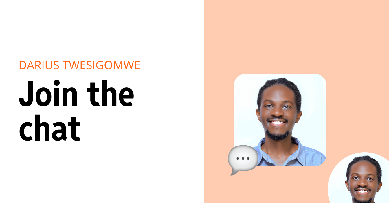 Darius Twesigomwe chat