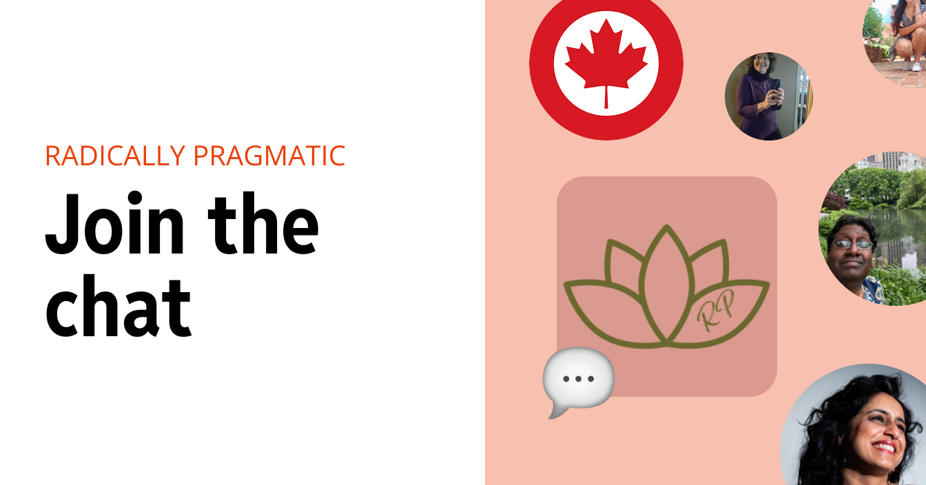 Radically Pragmatic chat