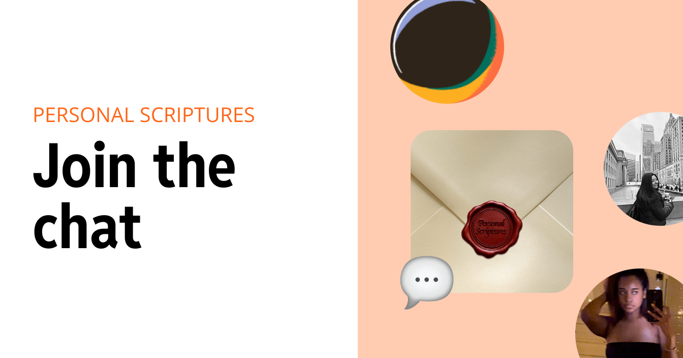 personal scriptures chat
