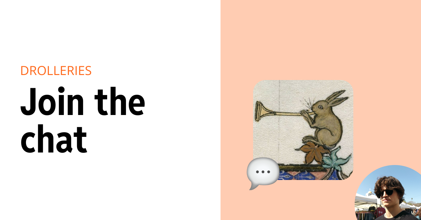 Margin Drolleries chat