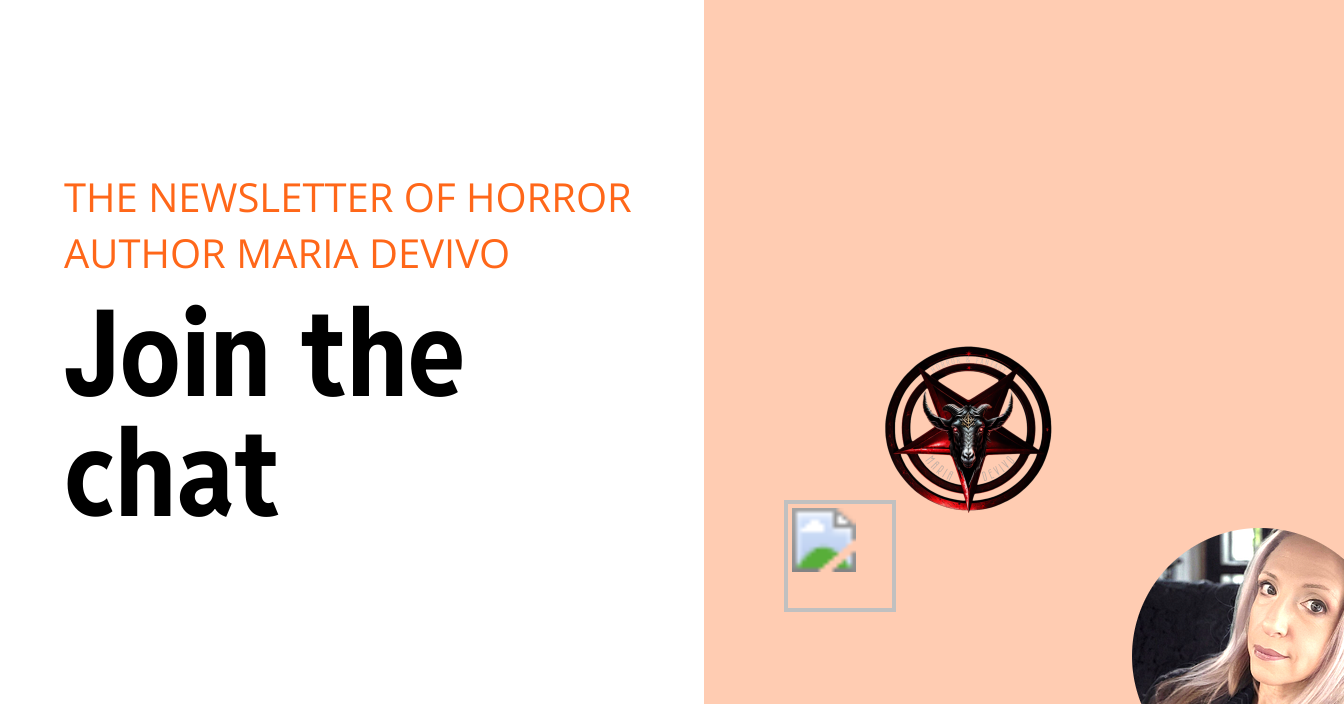 The Newsletter of Horror Author Maria DeVivo chat
