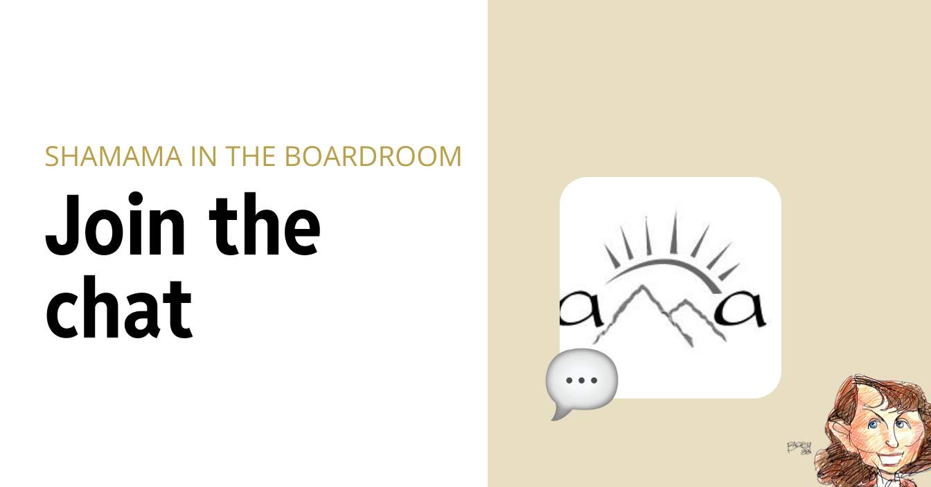 ShaMama in the Boardroom chat