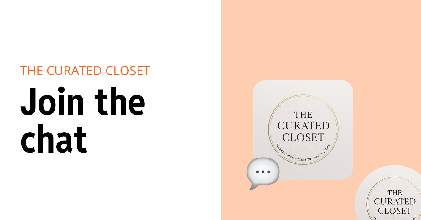 The Curated Closet chat