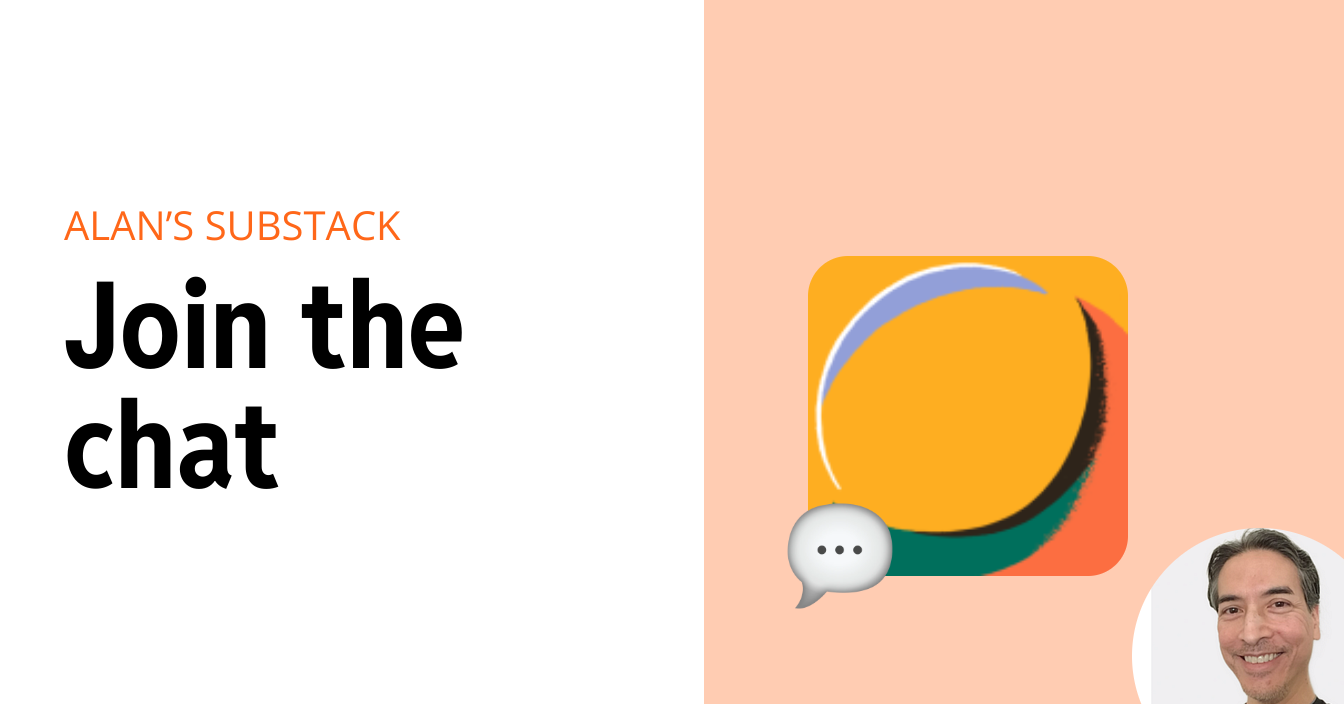 Alan’s Substack chat